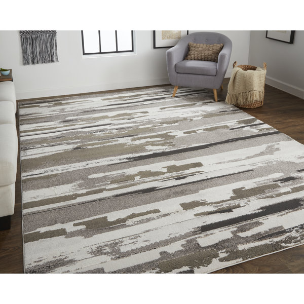 17 Stories Abstract Rug | Wayfair