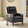 Winston Porter Shiean 28.74" Wide Faux Leather Standard Recliner ...