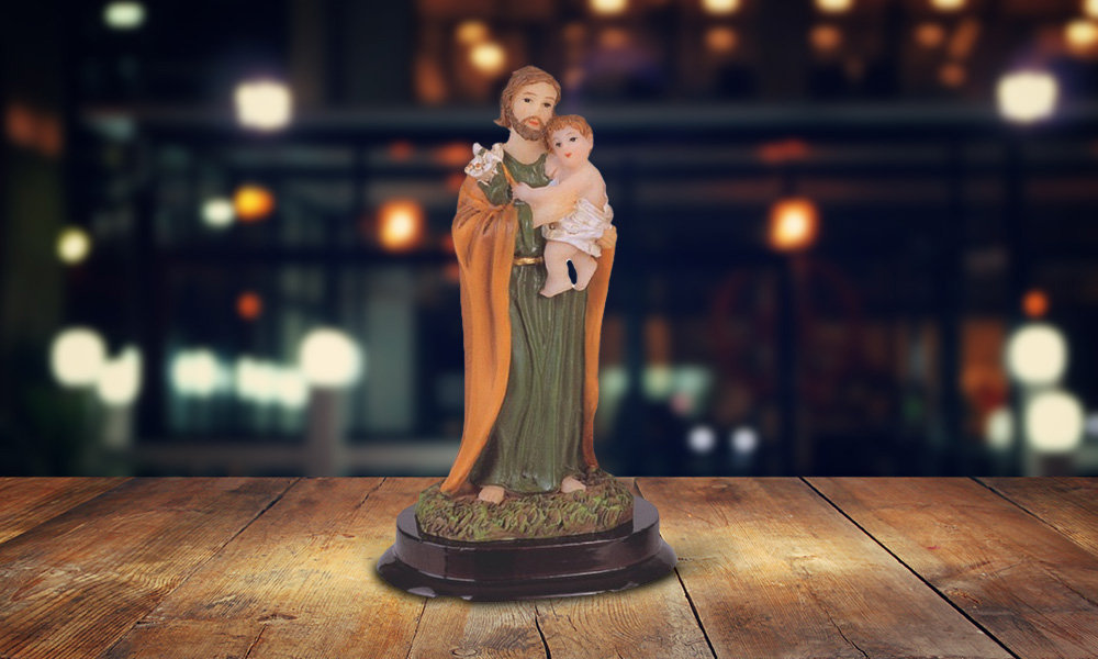 Trinx Jeiner Jayvien 12"H Pope John Paul II with Papal Ferula Crucifix ...