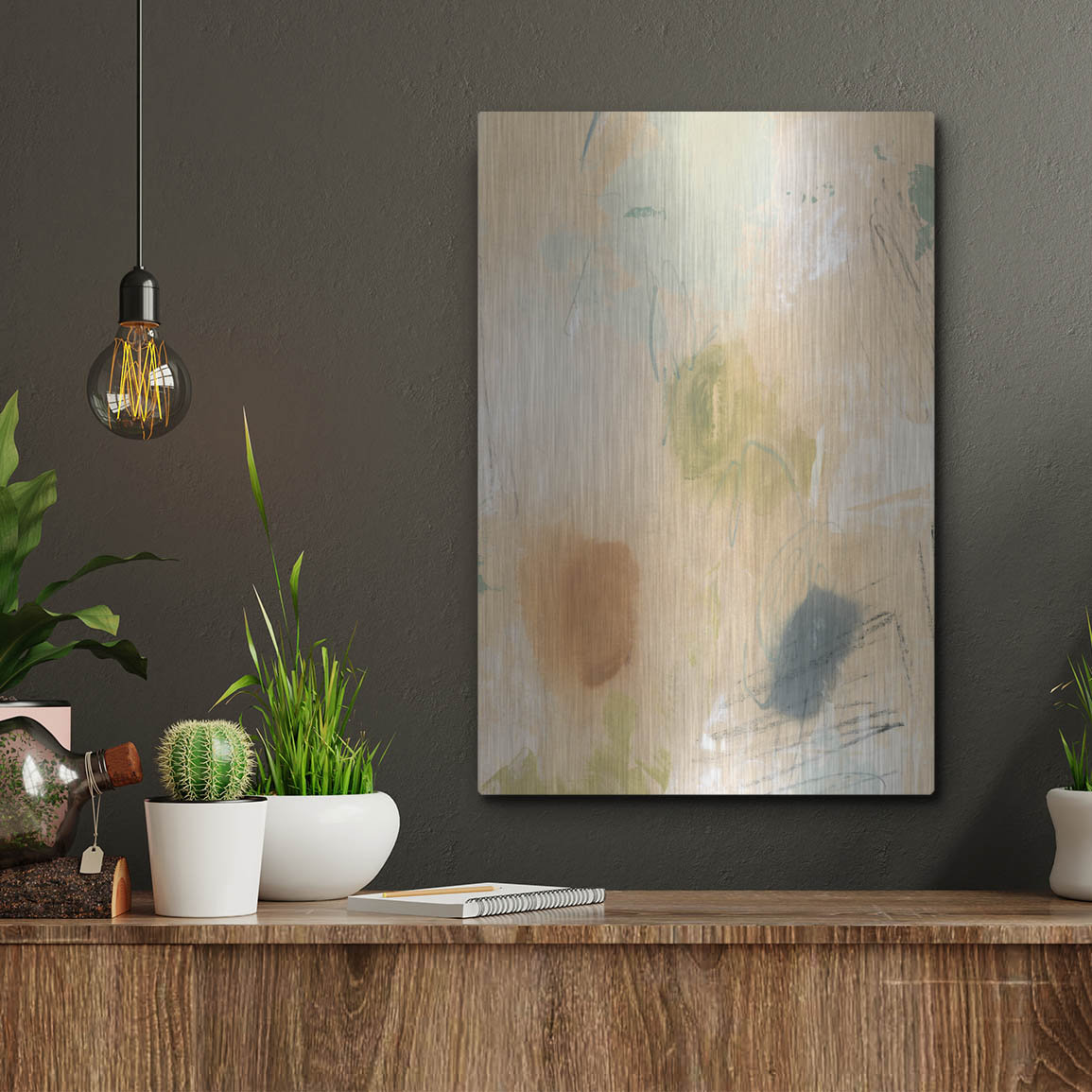 Ivy Bronx Parched Notes 2' by June Erica Vess Metal Wall Art - Wayfair ...