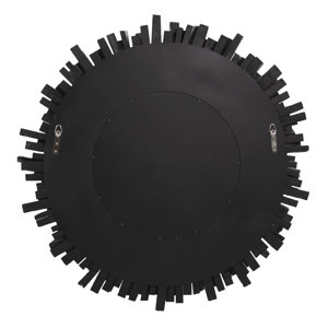 Union Rustic Audie Wood Round Wall Mirror | Wayfair