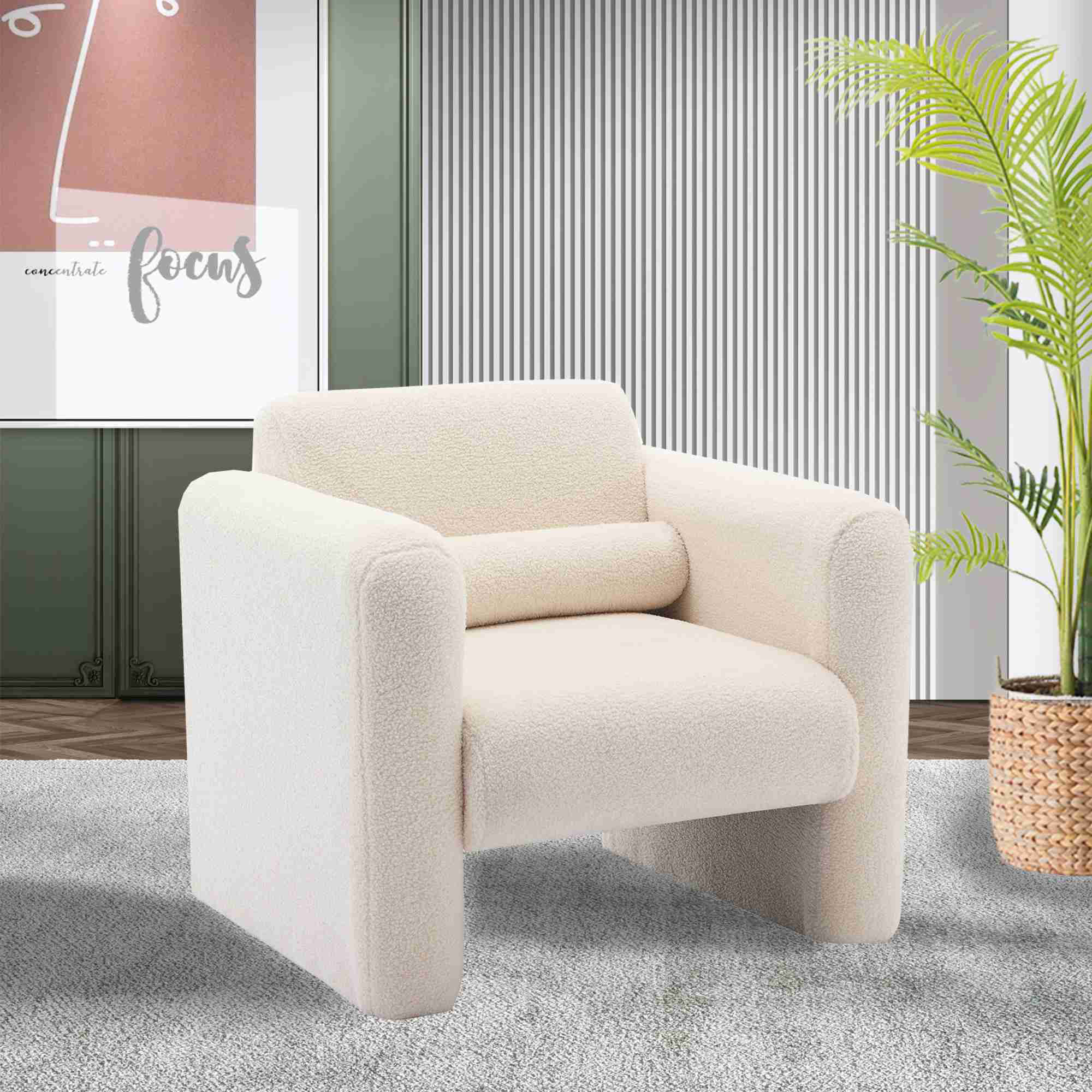 Ivy Bronx Korovia 33.5'' Wide Armchair | Wayfair
