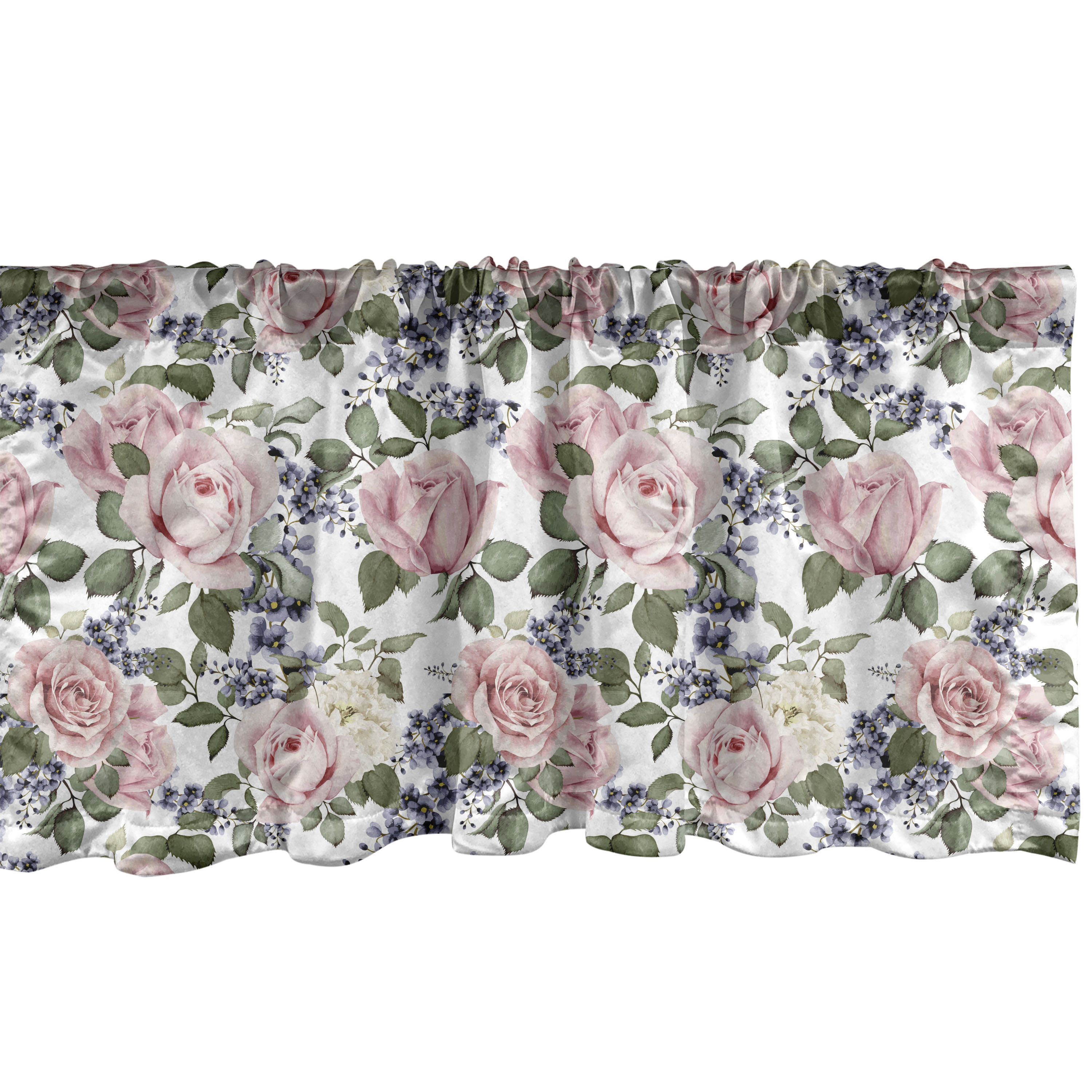 Ambesonne African Valance Pack of 2 Savanna Animal Frames 52474 | Wayfair