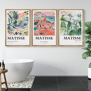 IDEA4WALL Classical Artwork Colorful Abstract Still Life Henri Matisse ...