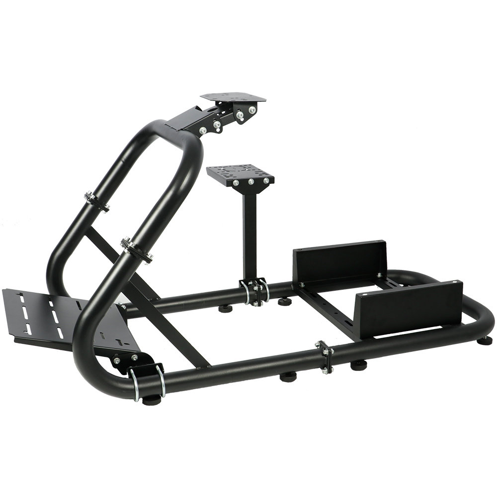 Inbox Zero Racing Simulator Cockpit Stand fit Logitech Thrustmaster NO ...
