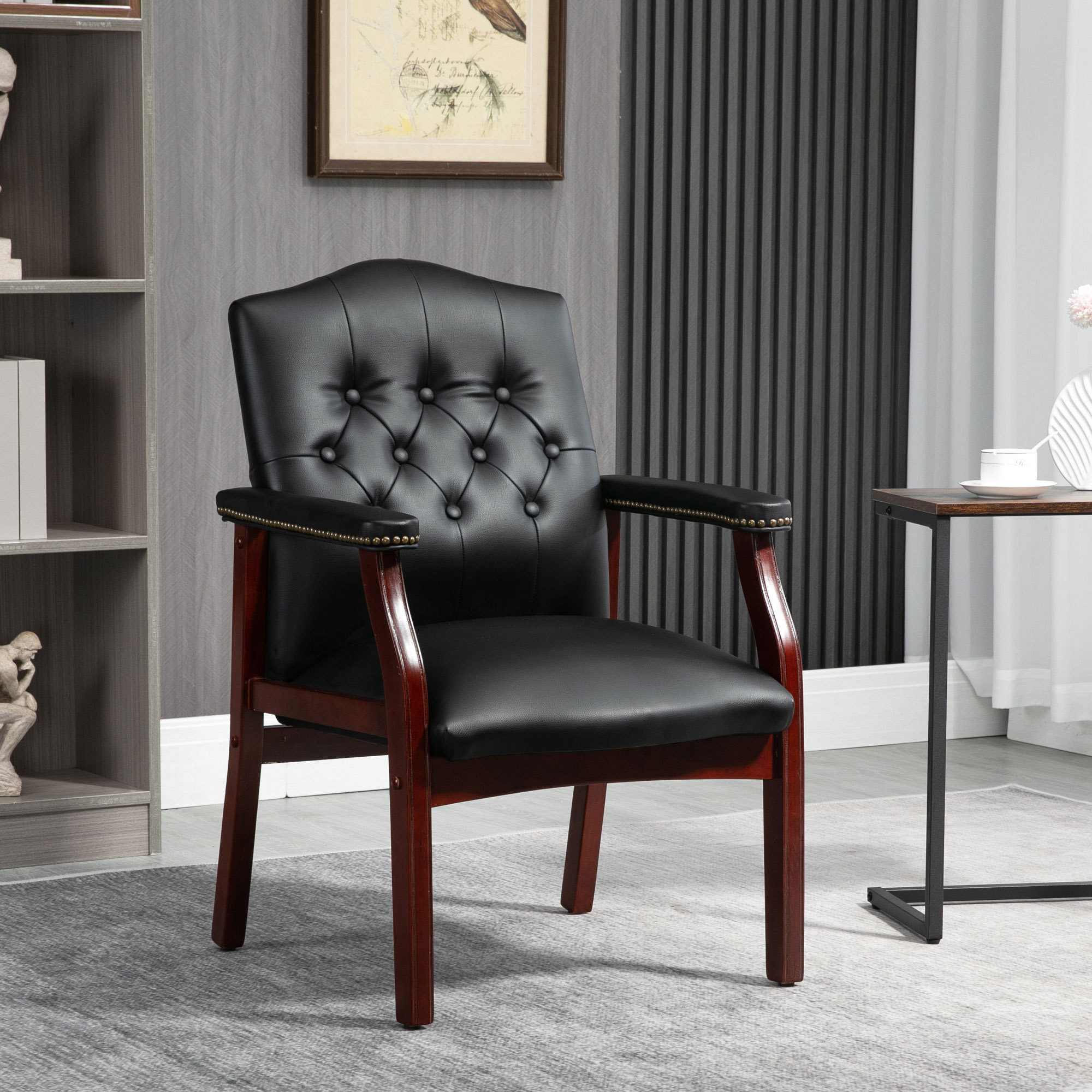 Red Barrel Studio Mid-Back Office Executive Side Chair for Meeting ...