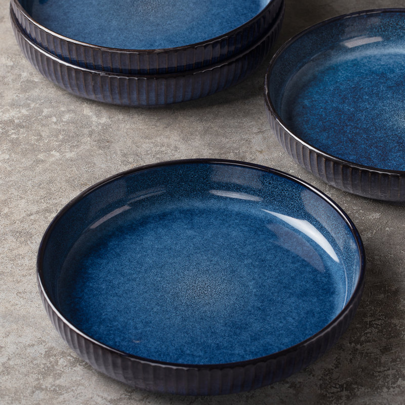 Famiware Starlight 4-Piece Stoneware Pasta Bowl Set & Reviews | AllModern