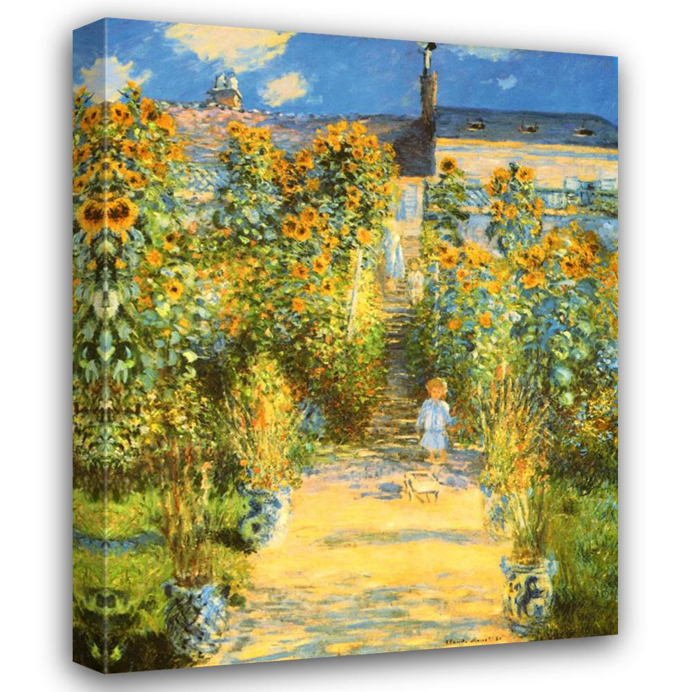 August Grove® Artist's Garden at Vetheuil | Wayfair