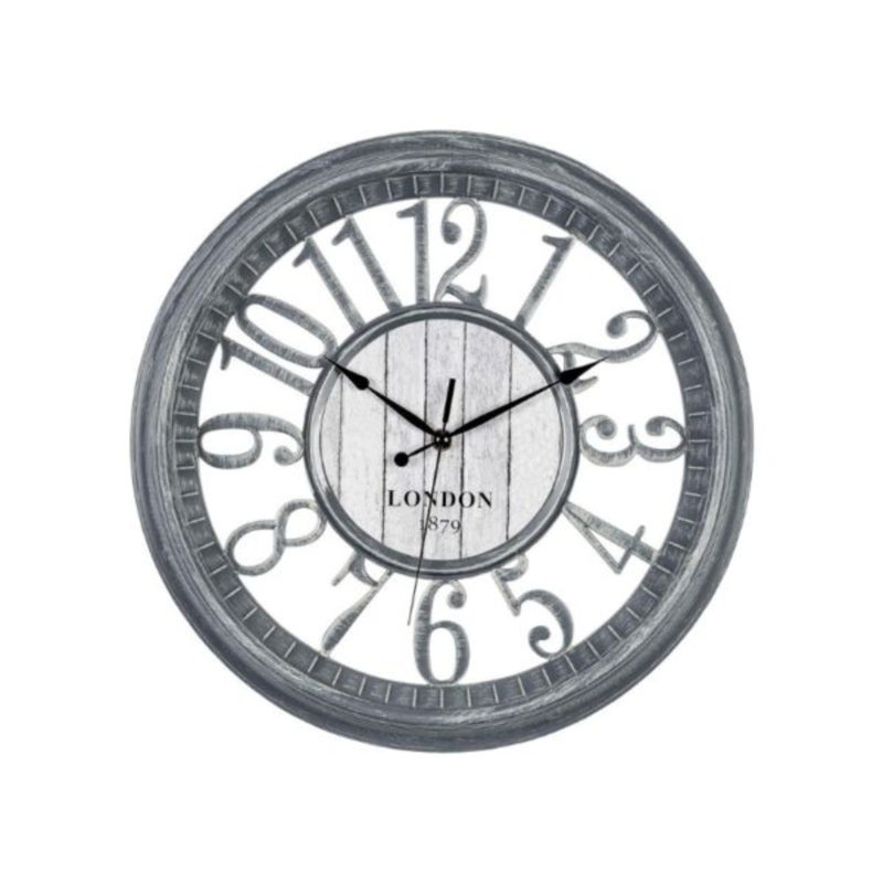 Ophelia & Co. RUSTIC FARMHOUSE VINTAGE WALL CLOCK | Wayfair