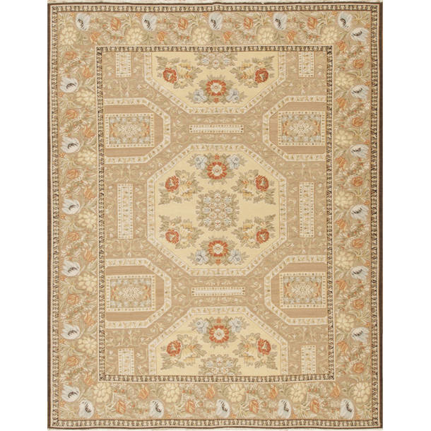 Samad Rugs Romanian One-of-a-Kind 12' X 15' Area Rug in Beige | Perigold