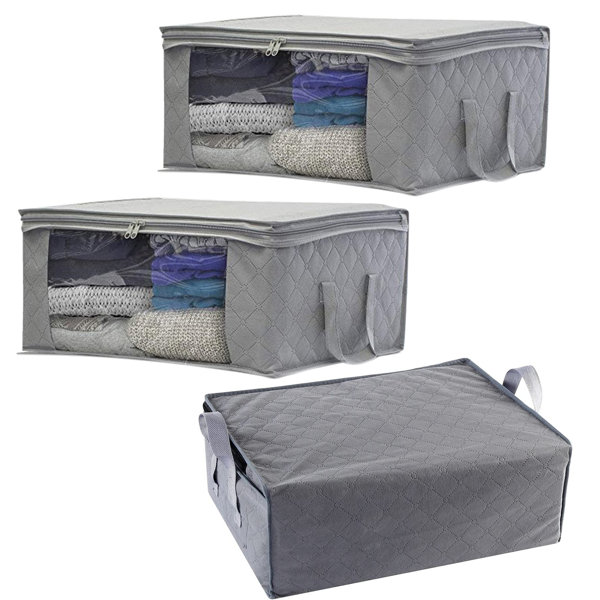 Rebrilliant 3-Pack Fabric Box Set & Reviews | Wayfair