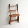 Sand & Stable™ Sessimore 33" W Manufactured Wood Leaning Ladder Desk ...