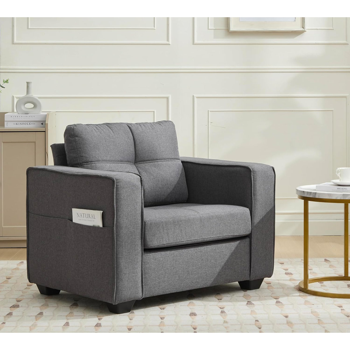 Ebern Designs Cozy Tufted Accent Chair | Wayfair
