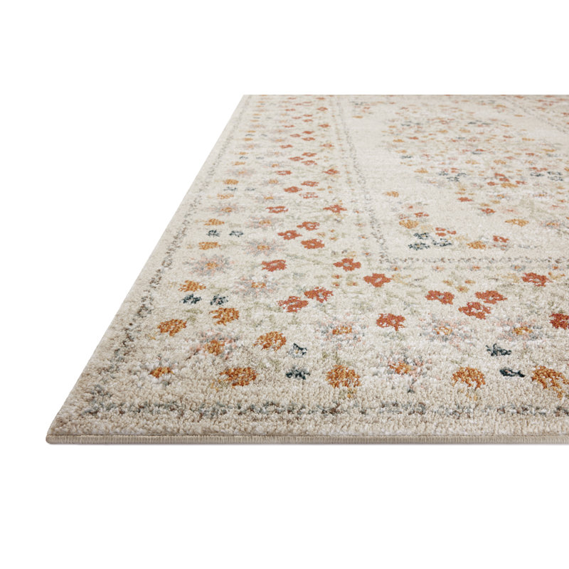 Rifle Paper Co. x Loloi Laurel Linen Area Rug "& Reviews" | Wayfair