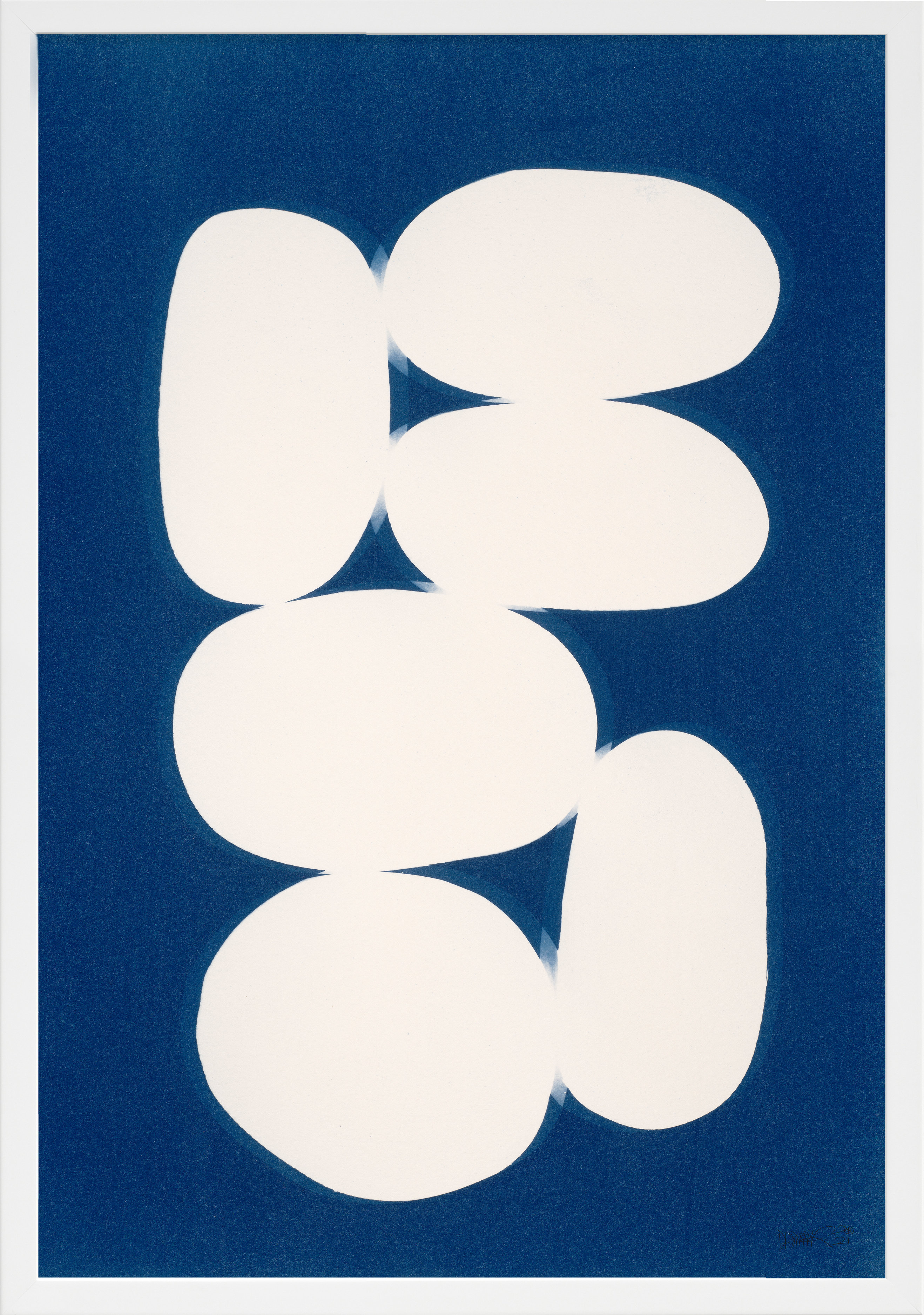 AllModern Rayburn 7 by Damion Silver - Framed Wall Art | Wayfair