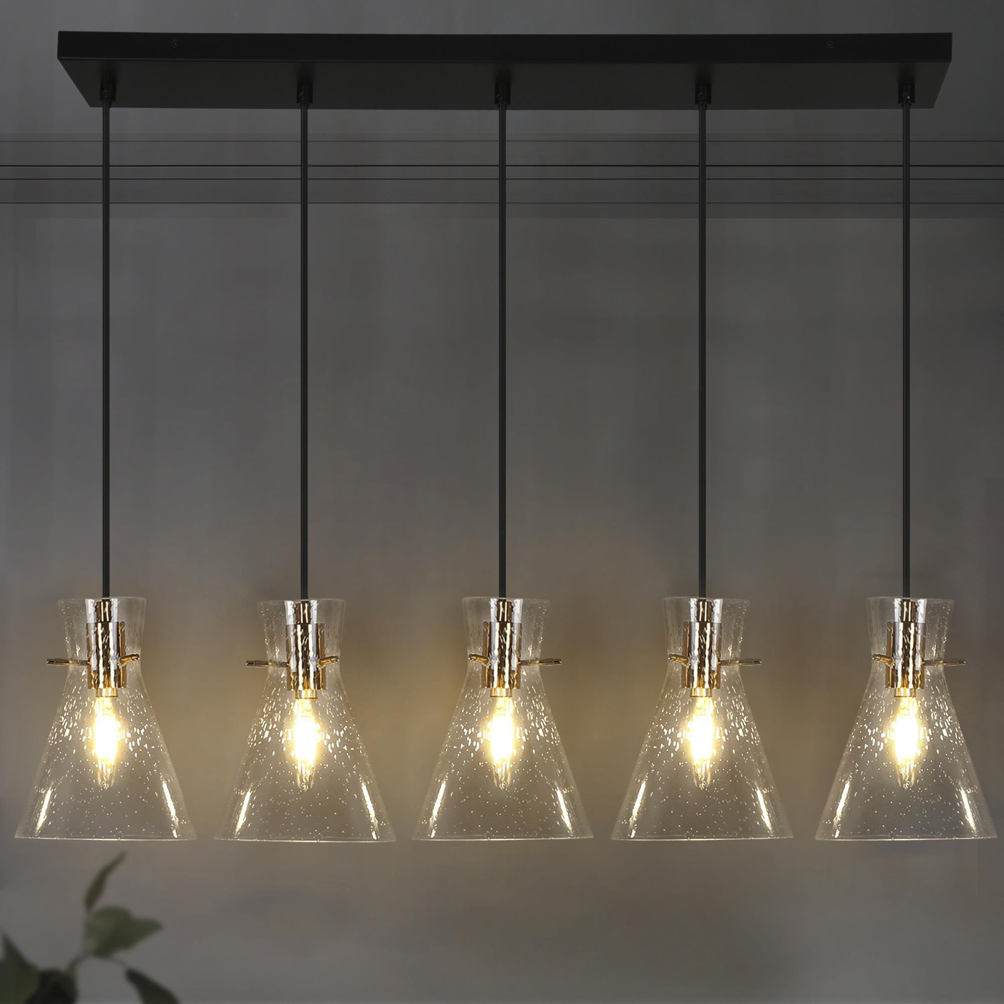 Mercer41 Layni 5 - Light Dimmable Kitchen Island Chandelier & Reviews ...