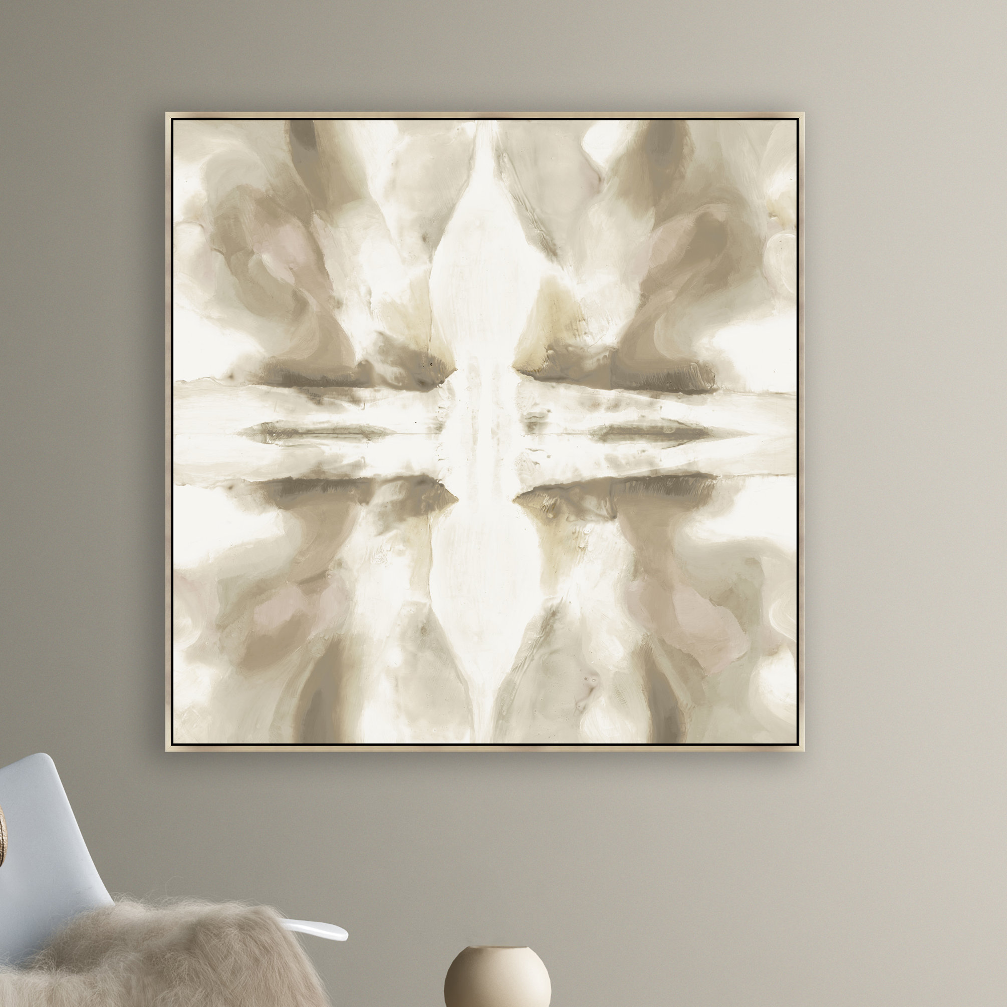 Chelsea Art Studio Giselle Kelly Decalcomanie VII Framed On Canvas by ...
