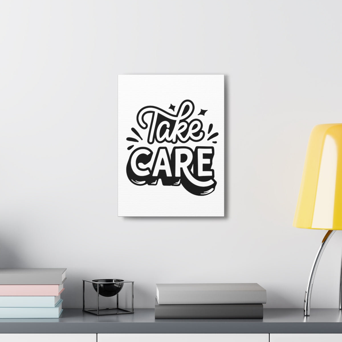 Latitude Run® Inspirational Wall Art Take Care Motivation Wall Decor ...