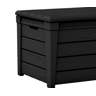 Keter Brightwood 120 Gallon Large Durable Outdoor Storage and Weather ...