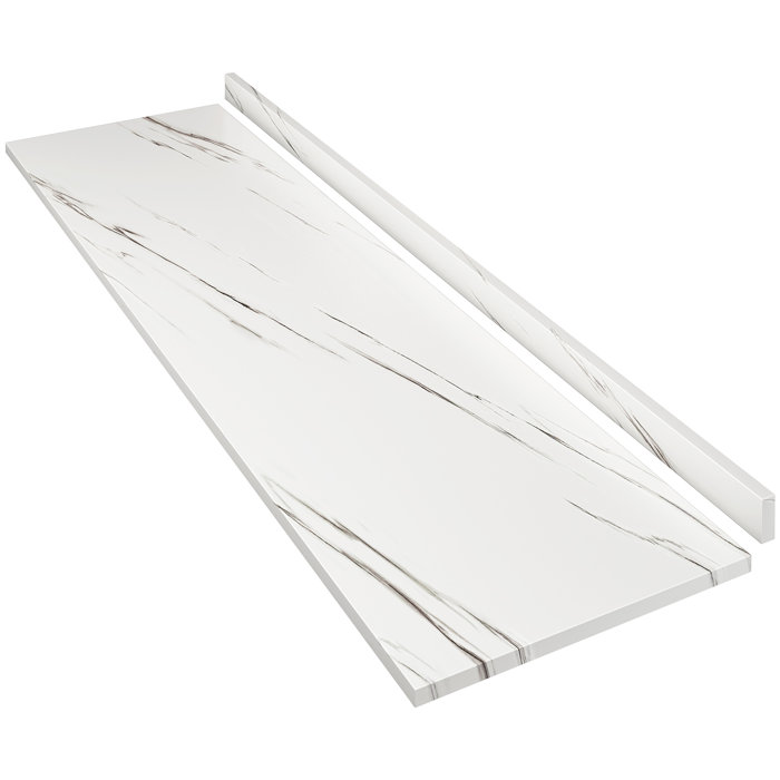 HomLux 25.6'' W Laminate Rectangular Table Top & Reviews | Wayfair