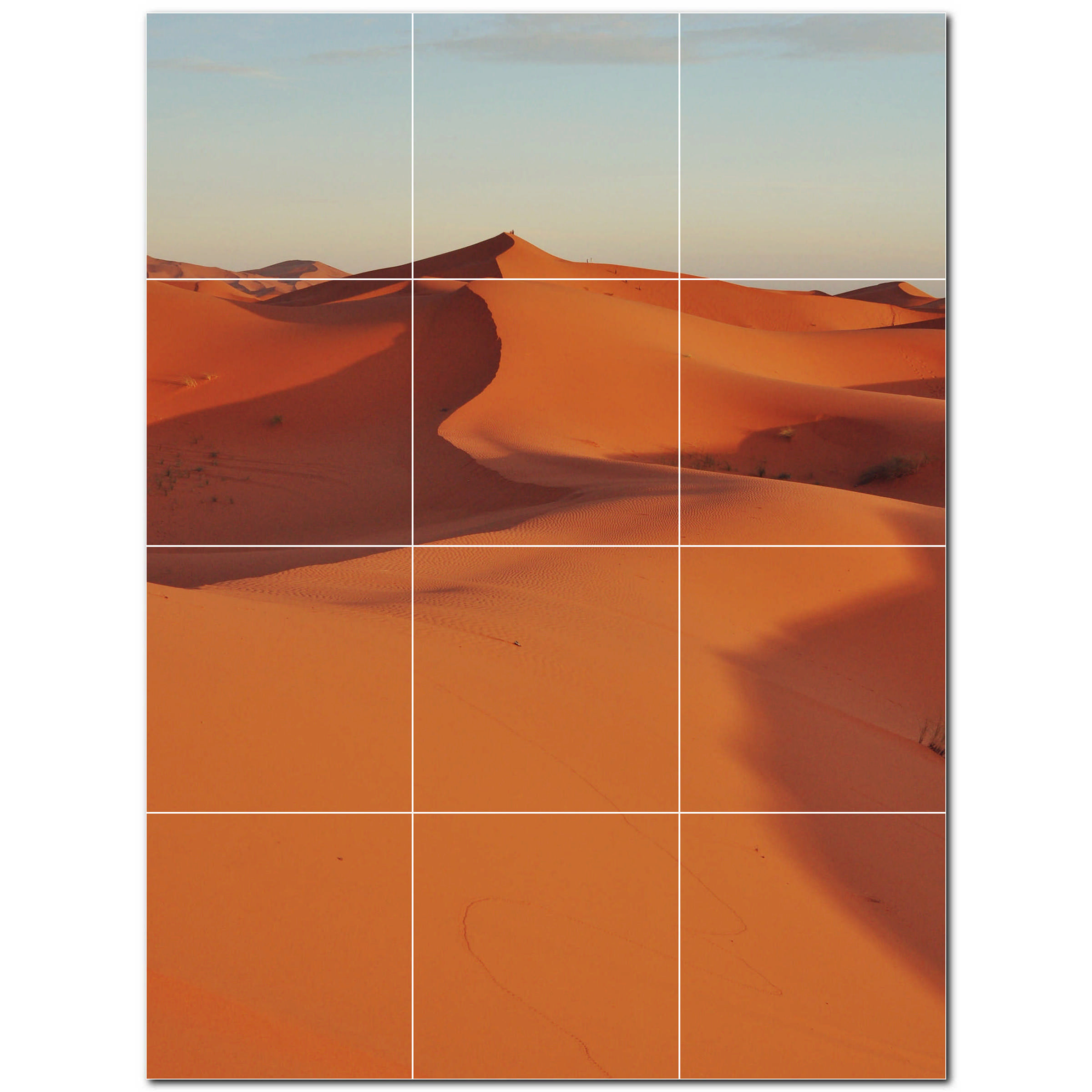 Picture-Tiles.com 18" x 24" Ceramic Desert Photo Decorative Mural Tile ...