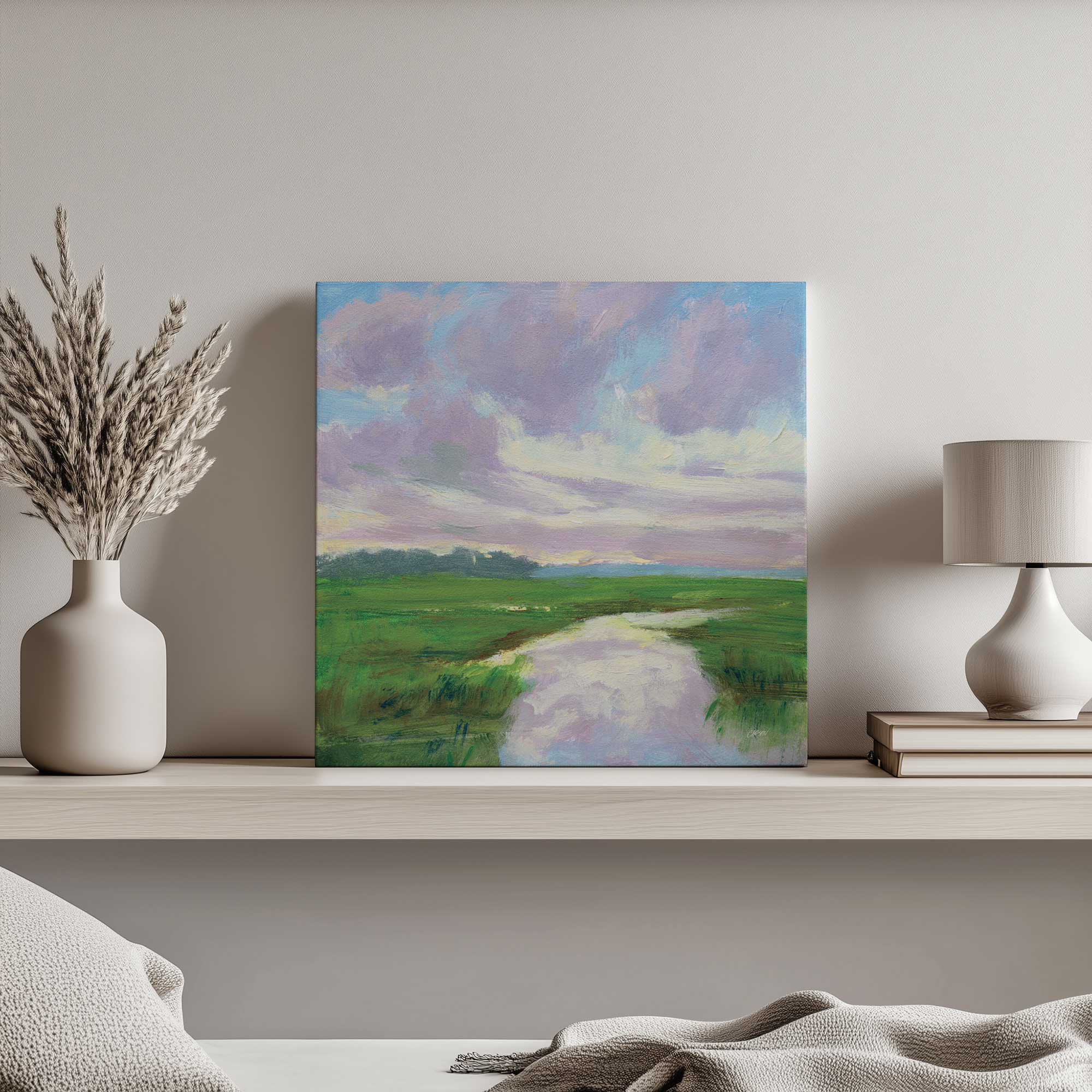Winston Porter Marsh Creek By Carson Overstreet Canvas Art Print | Wayfair