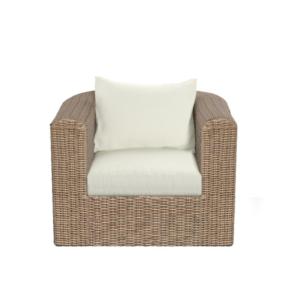 Fuson Patio Chair with Cushions & Reviews | Birch Lane