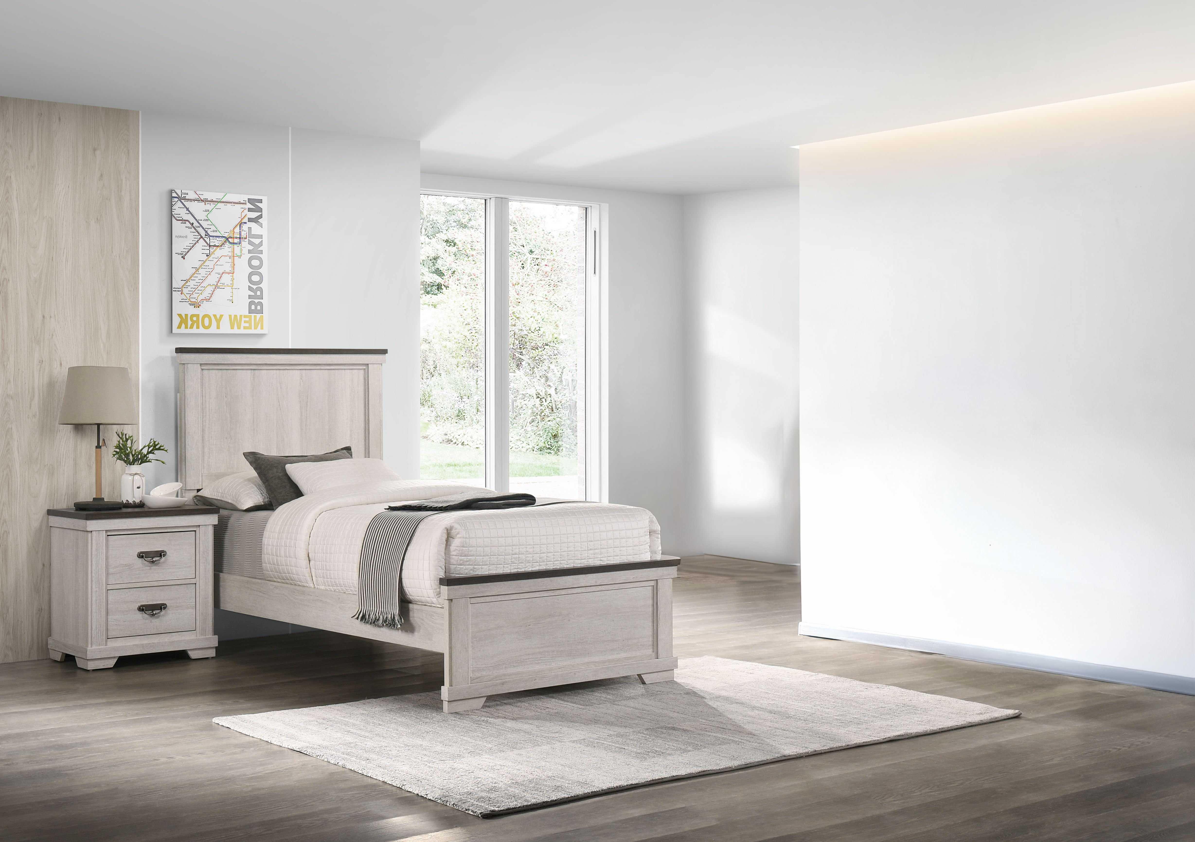 August Grove® Ameika 3-3_Melisent Panel Bedroom Set | Wayfair