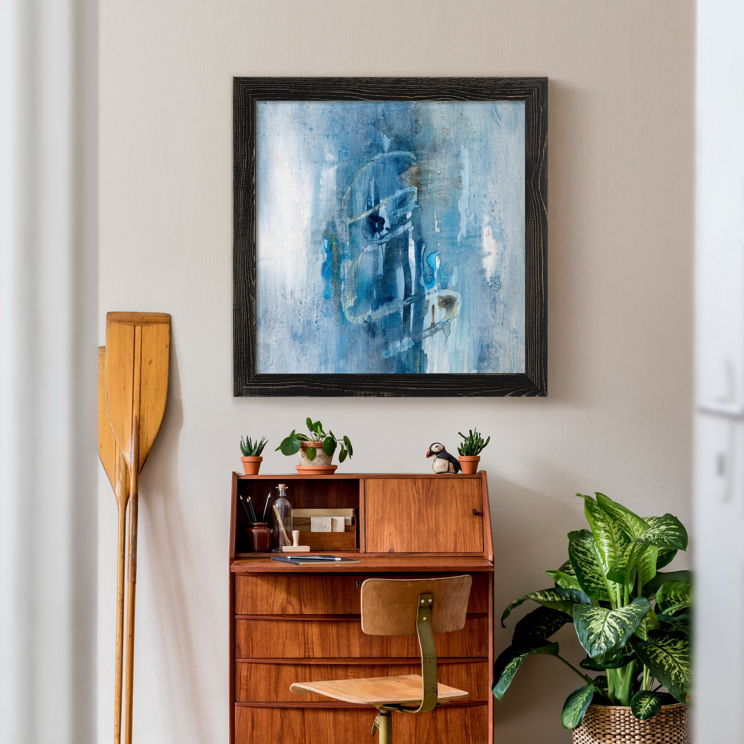 Orren Ellis Cool Objects - Picture Frame Painting Print on Canvas | Wayfair