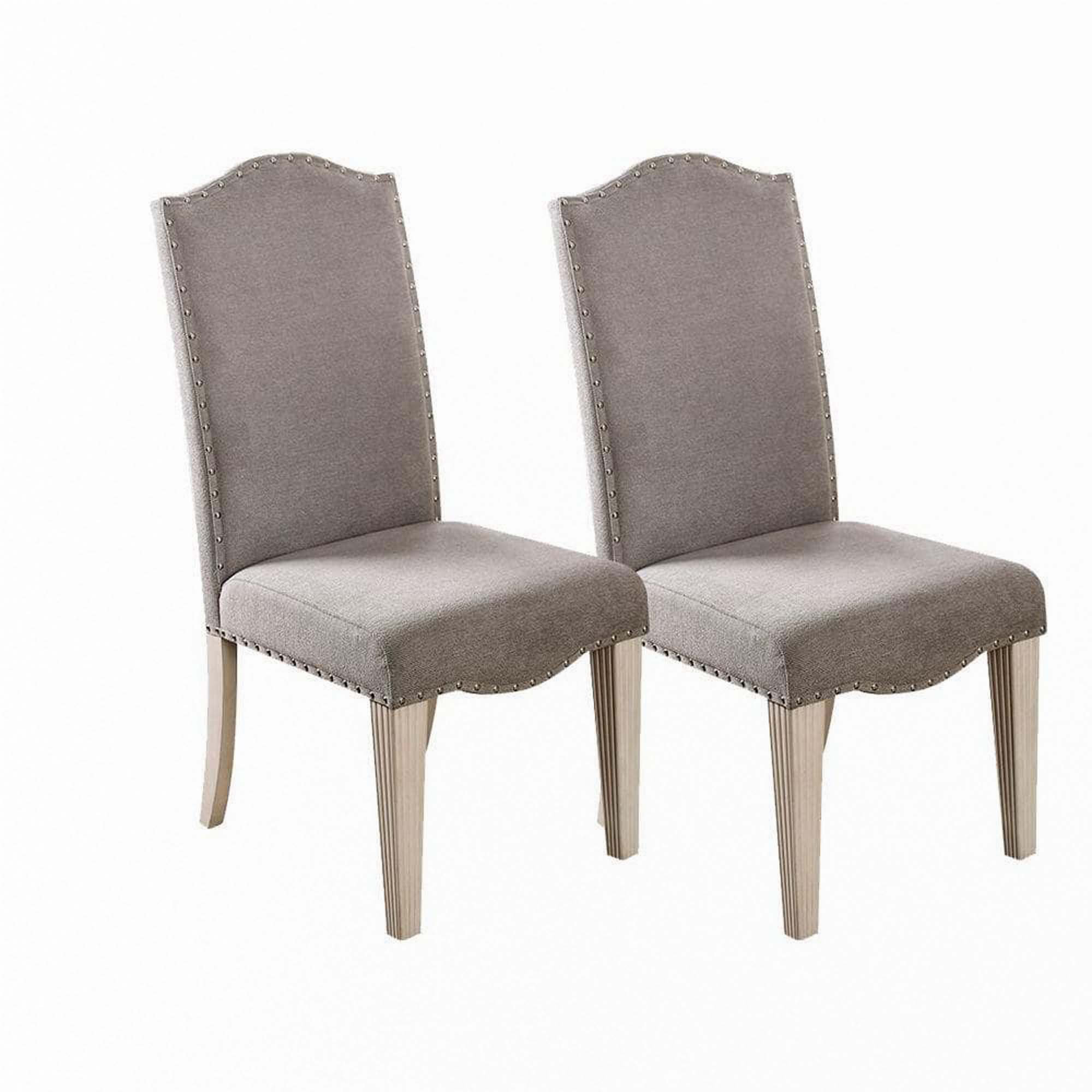GRILLO HOME Transitional Style Set Of 2Pc Side Chairs | Wayfair