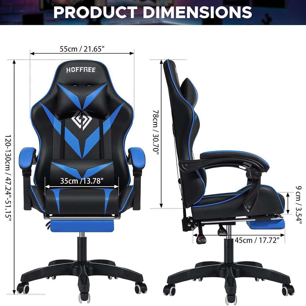 Orren Ellis Gaming Chair For Kids Computer Gamer Chair With Footrest ...