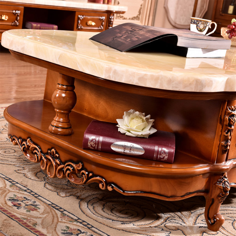 Romero American Vintage Solid Wood Coffee Table Coffee Table | Wayfair