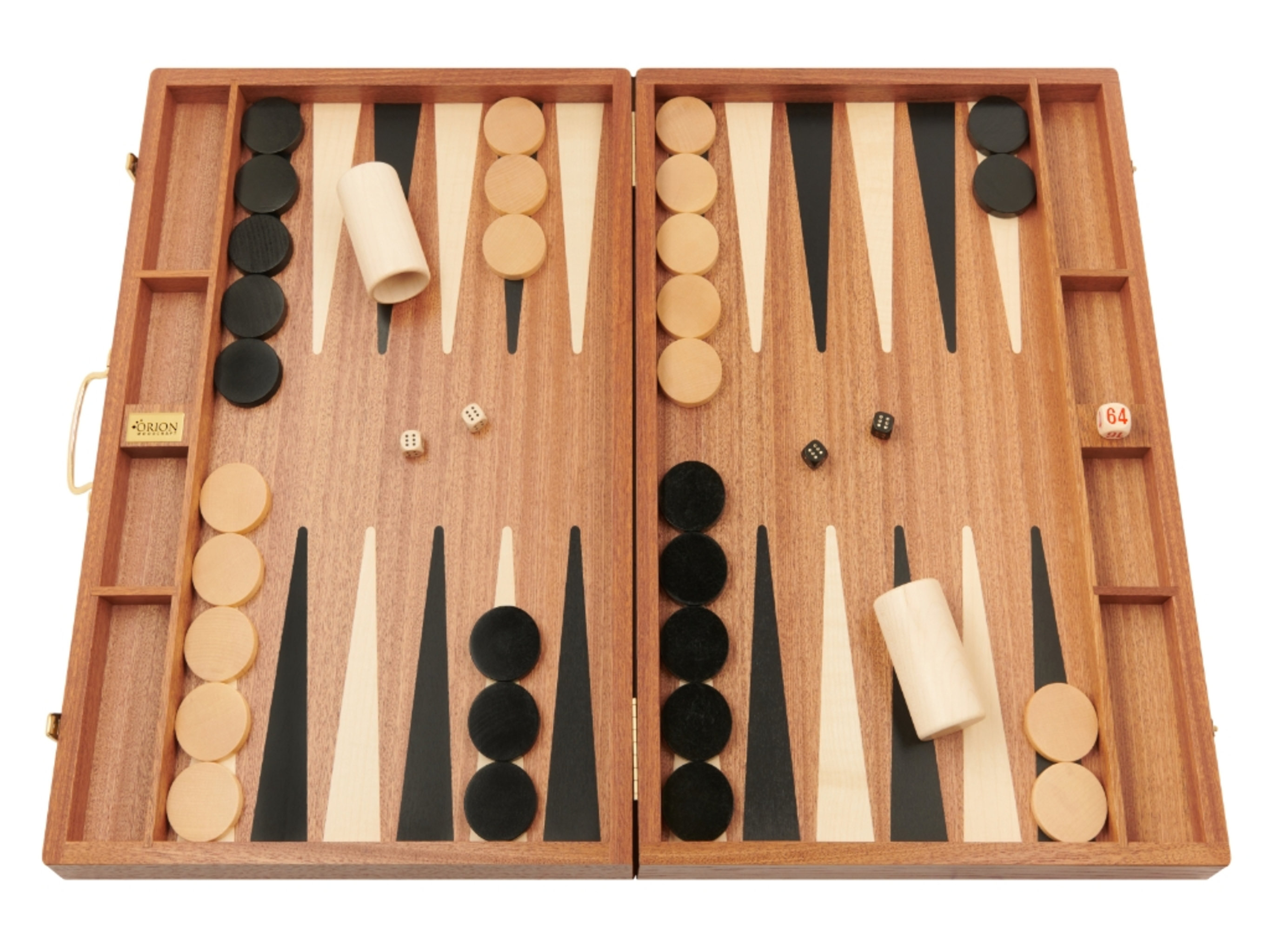 Orion Woodcraft 2 Player Wood Backgammon - Wayfair Canada