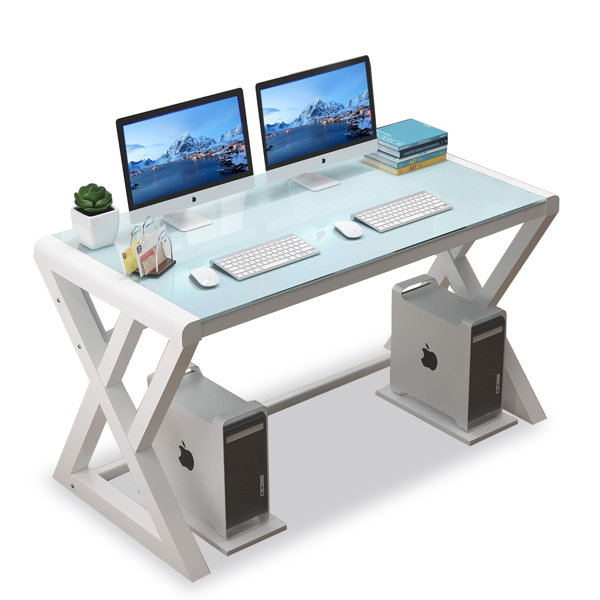 Ebern Designs Onawa 55.1'' W Rectangle Writing Desk | Wayfair