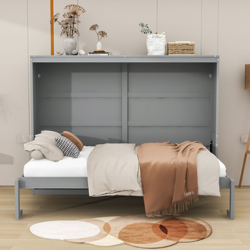 Viv + Rae™ Hartzell Wooden Murphy Bed & Reviews | Wayfair