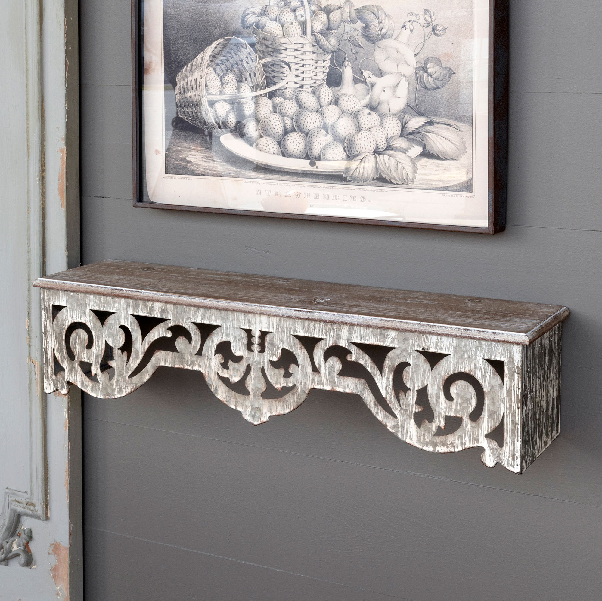 Park Hill Country French Floating Shelf | Wayfair
