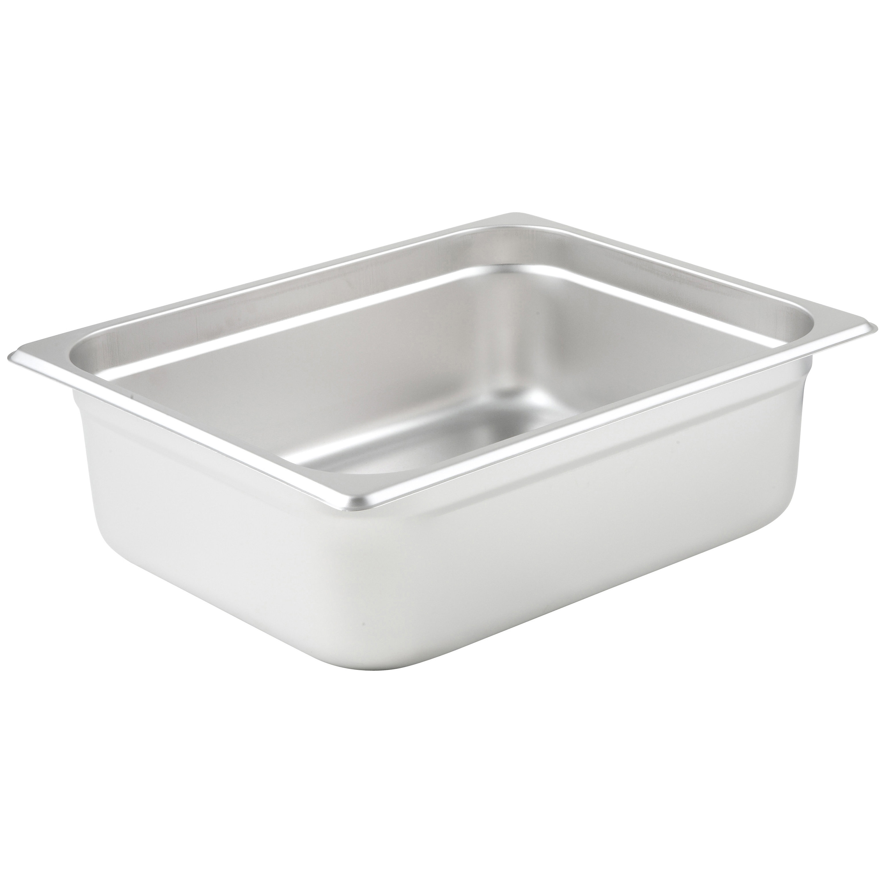 Winco Rectangle Stainless Steel Food Storage Container Set of 6 | Wayfair