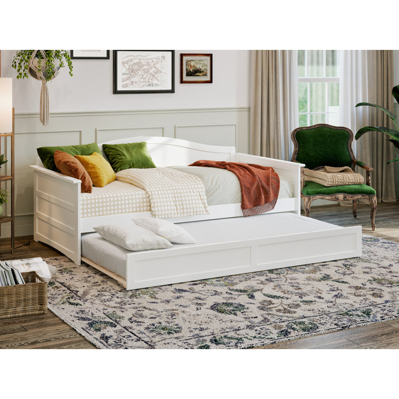 Lark Manor™ Arione Classy Classic Twin Daybed with Twin Trundle ...