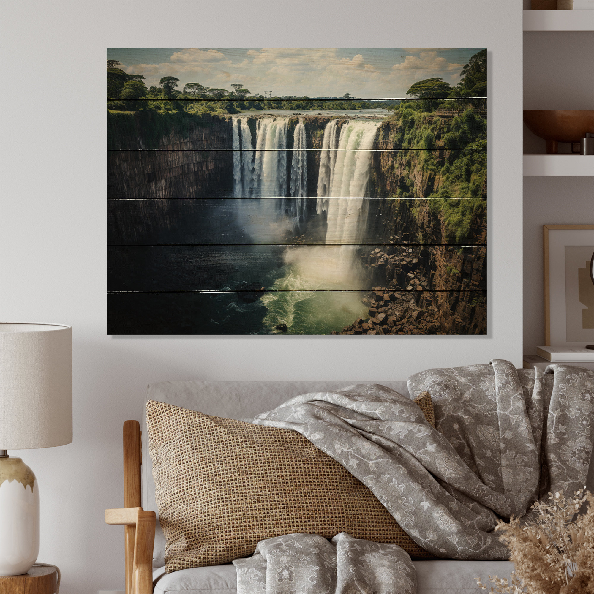 Millwood Pines Breasia Africa Victoria Falls Zimbabwe - Unframed Print ...