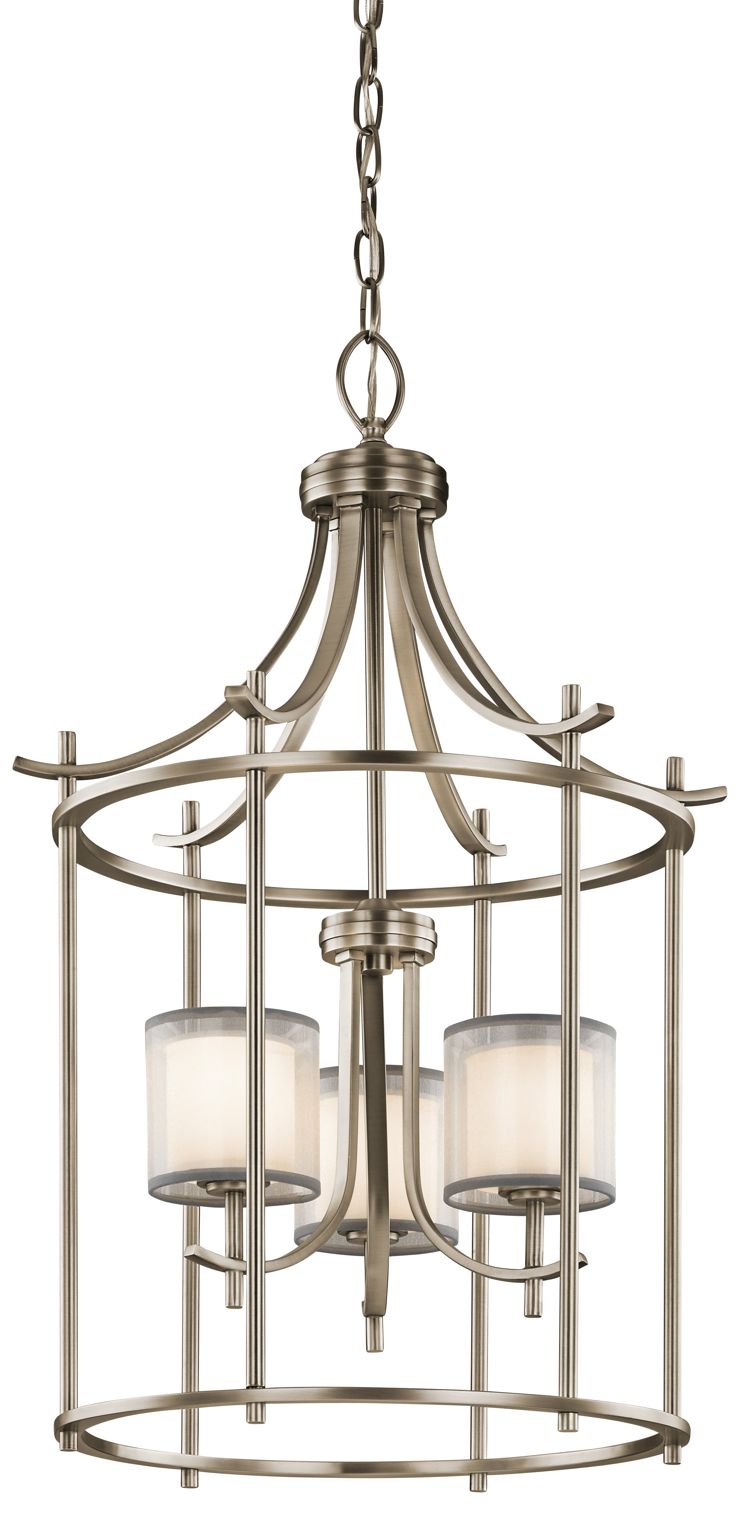 Latitude Run® Ronald 3 - Light Lantern Cylinder Chandelier - Wayfair Canada