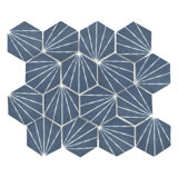 Blue Hexagon Floor & Wall Tiles | Wayfair