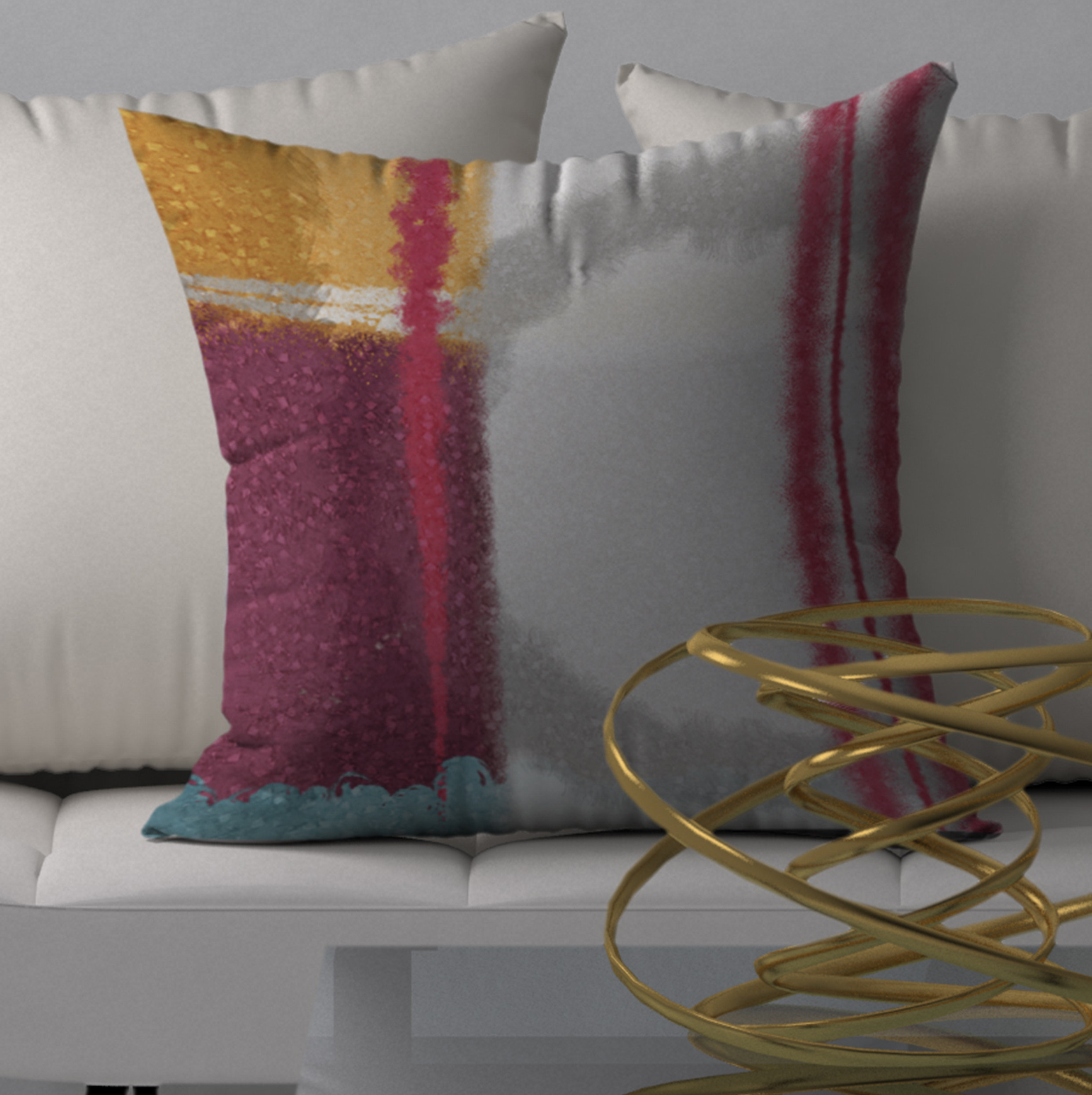 LeRoi Products Speed Compliment Square Pillow Cover & Insert | Wayfair