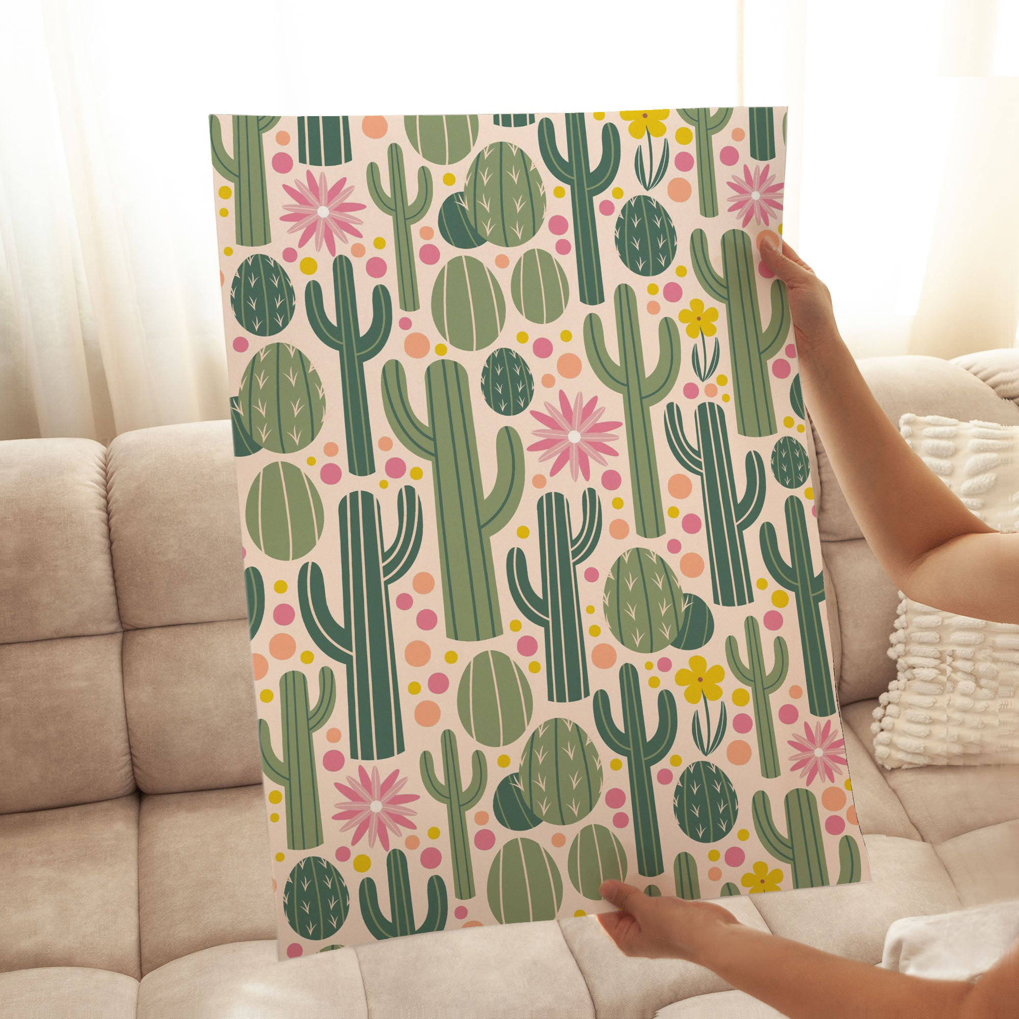 Winston Porter Landscape and Nature Wild West Western Cactus Rodeo ...