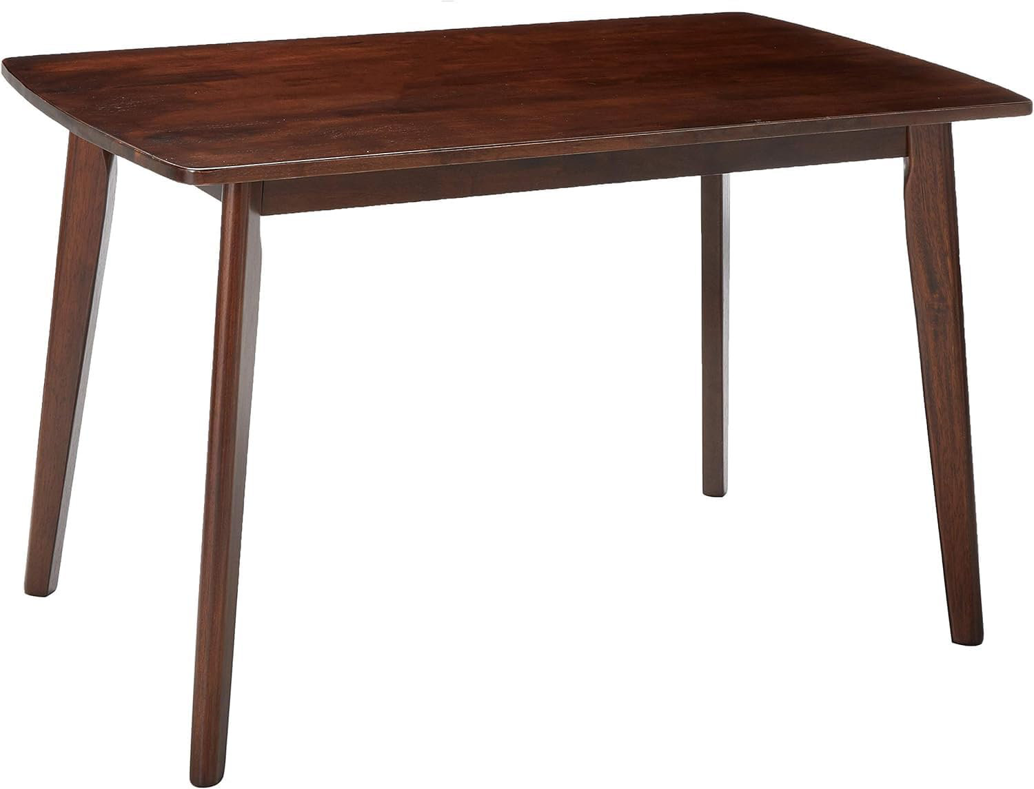 George Oliver Nora 47" Modern Rectangular Dining Table, Natural Wood ...