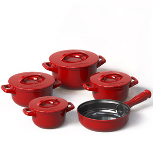 Red Cookware Sets | Up to 65% Off Until 11/20 | Wayfair | Wayfair