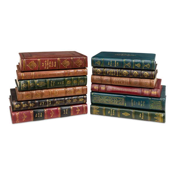 Sarreid Ltd 12 Piece Rebound Decorative Book Set & Reviews | Perigold