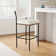 Birch Lane™ Popovich Upholstered Counter Stool with Metal Frame ...