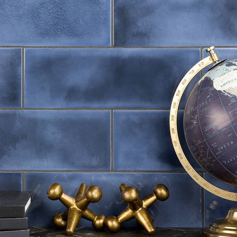 Bond Tile Turbine Camp 4" x 12" Ceramic Stone Look Subway Tile ( 10.97 ...