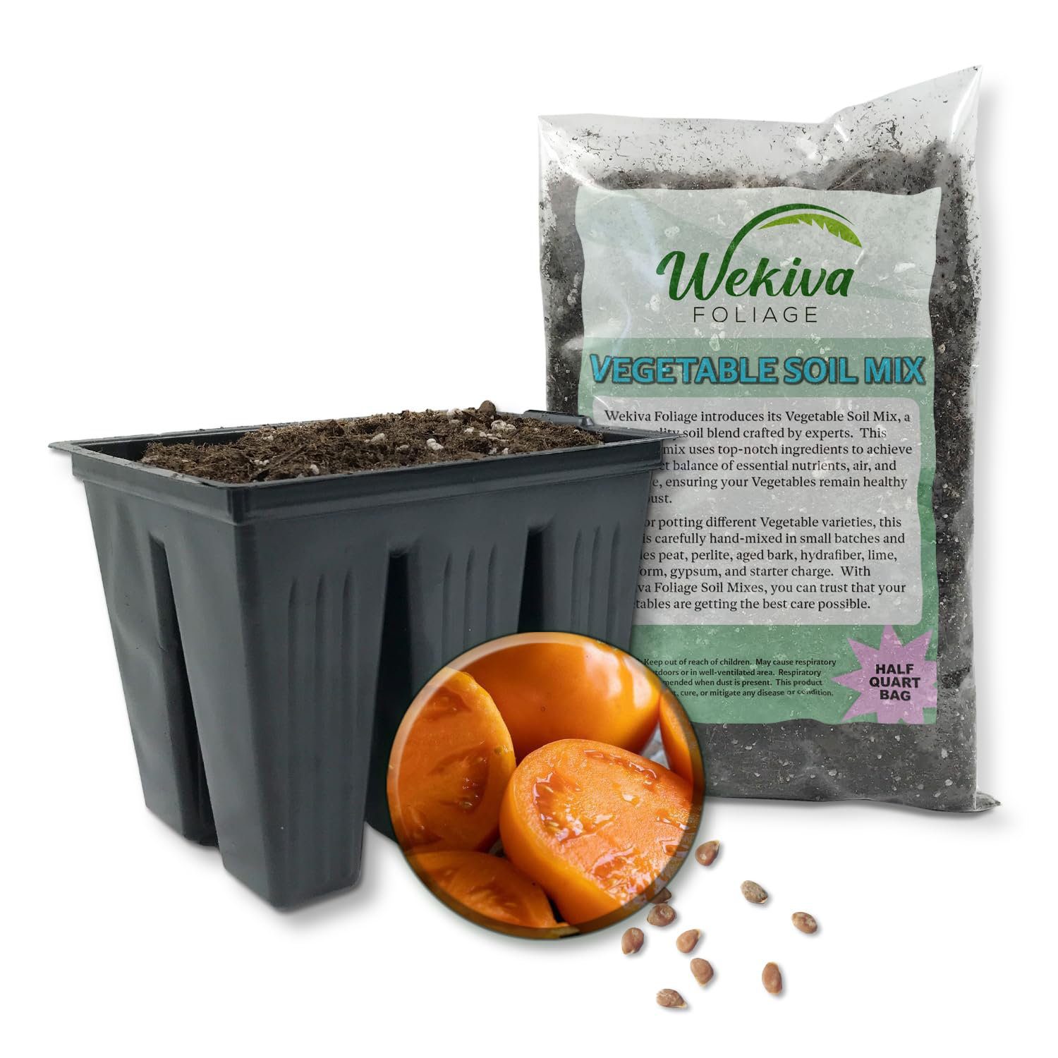 Wekiva Foliage LLC Bendida Tomato Seed Starter Kit - Tomato Seeds with ...