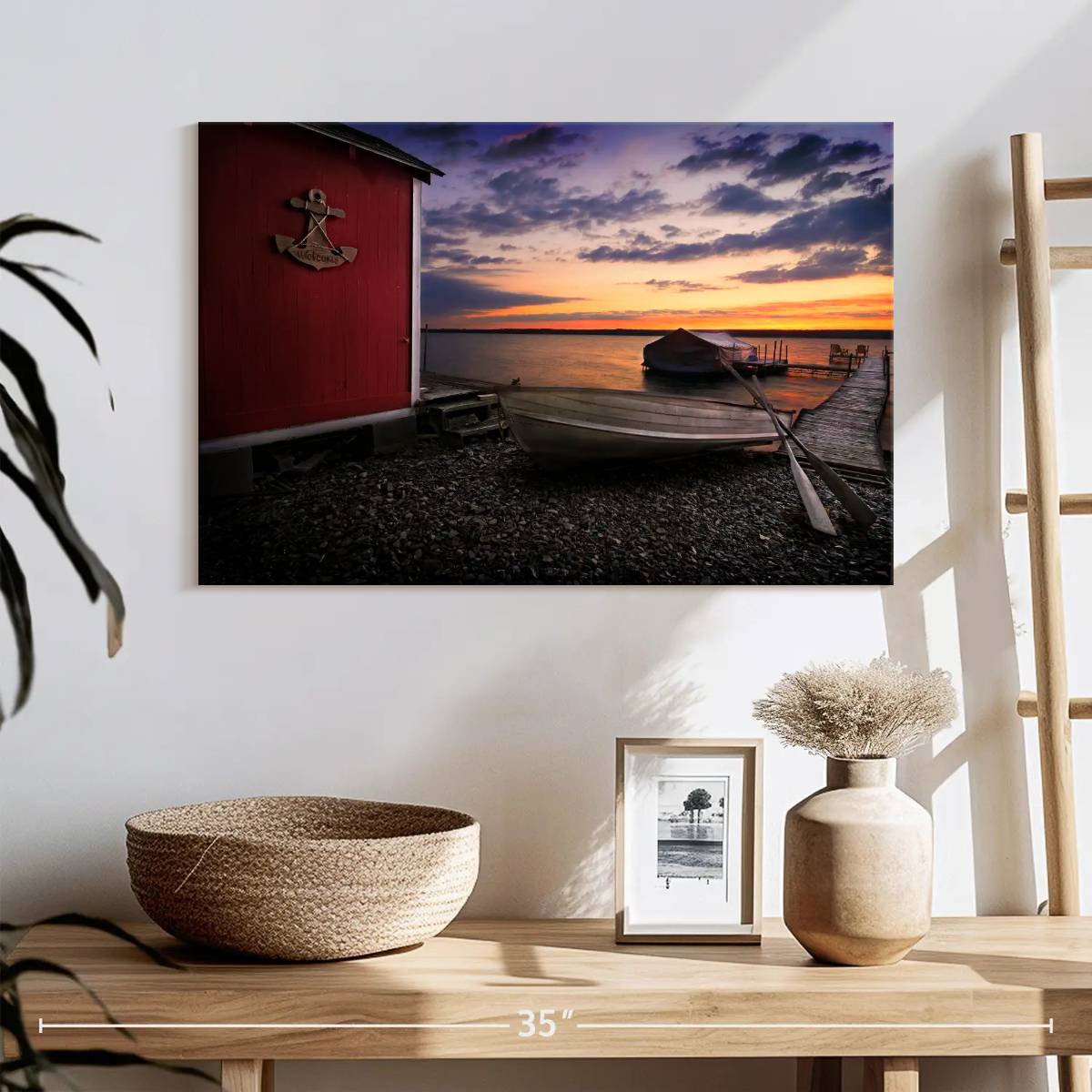 Ebern Designs Lake Cayuga Sunrise | Wayfair